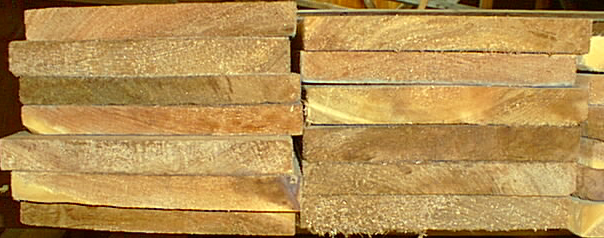 BEAR CREEK LUMBER : WESTERN RED CEDAR : BOARDS : ROUGH CUT