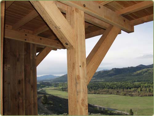 DOUGLAS FIR : POST AND BEAM : BEAR CREEK LUMBER