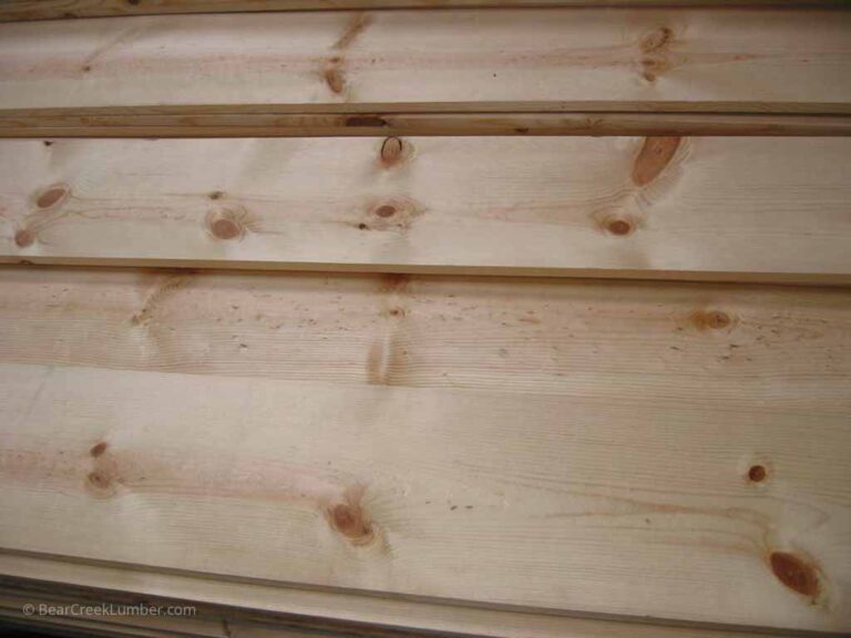 Raw Lumber - Bear Creek Lumber