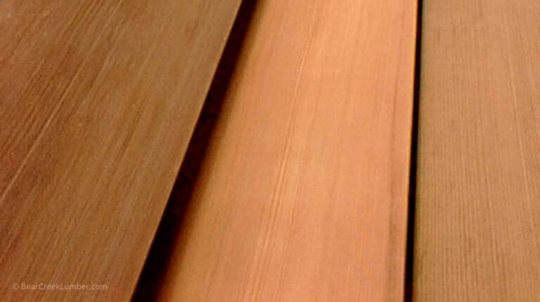 Raw Lumber - Bear Creek Lumber