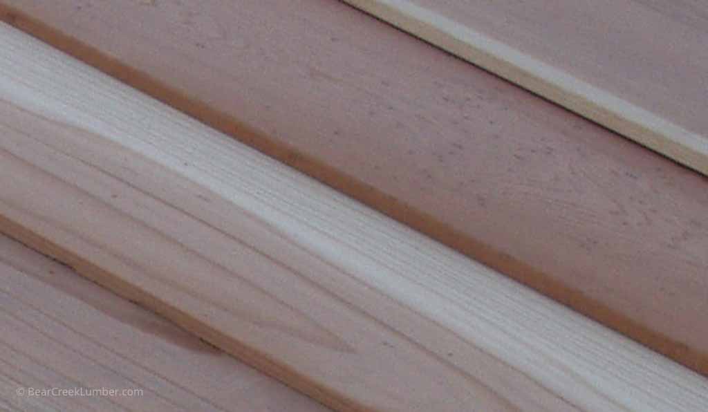 California Redwood : Raw Lumber : Bevel - Bear Creek Lumber