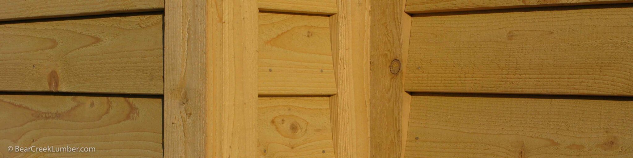 Western Red Cedar Bevel Siding - Bear Creek Lumber